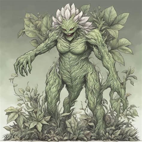 Female Plant Monster 3 By Ravenjovan On Deviantart