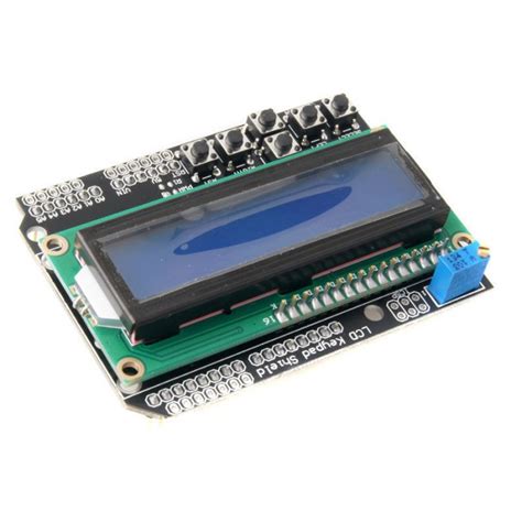 Lcd Keypad Shield For Raspberry Pi Arduino With Lcd 16x02