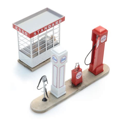 Roco Usa Inc Gas Station Esso Standard Kit