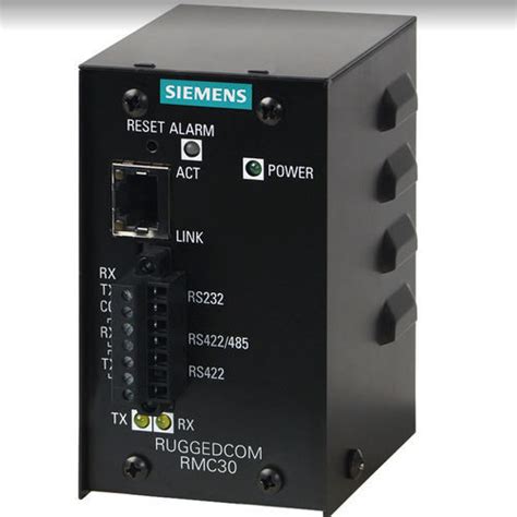 Ethernet Device Server Ruggedcom Rmc30 Siemens Industrial Communication Serial Ethernet