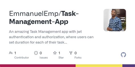 Github Emmanuelemp Task Management App An Amazing Todo App Where