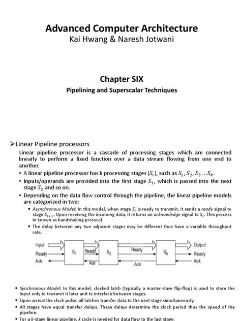 Chapter 6 Pipelining And Superscalar Techniques Pdf Central Processing Unit Nonlinear System