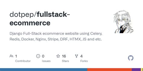 Github Dotpepfullstack Ecommerce Django Full Stack Ecommerce