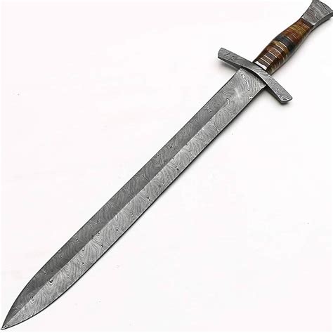 Damascus Pattern Sword Hector Blades