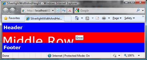 Silverlight Using Browser Scrollbars For Silverlight4 App Stack Overflow