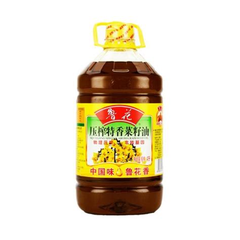 鲁花压榨菜籽油5l