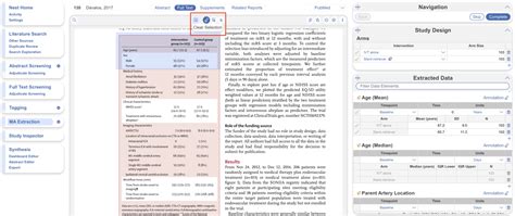 Extract Meta Analytical Data Nested Knowledge