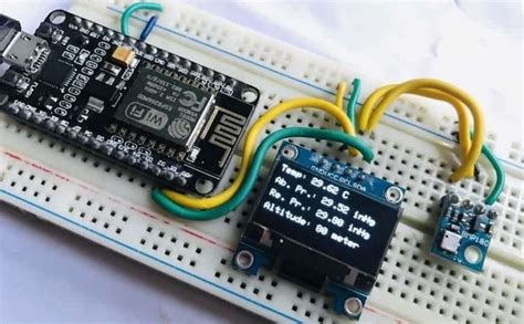 Bmp180 Pressure Temperature Monitor On Thingspeak With Esp8266 Artofit