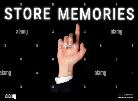 Inspiration Showing Sign Store Memories Business Idea A Process Of