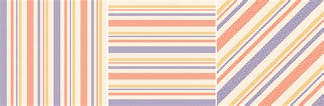 보라색 주황색 노랑 베이지색의 스트라이프 패턴 매끄러운 헤링본 라인은 봄 여름 가을 드레스 셔츠 스커트 다른 현대적인 직물 이나 종이 인쇄를위한 여러 가지 색상의 질감