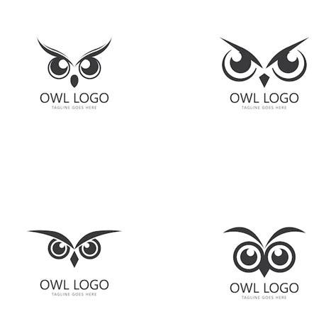 Premium Vector Owl Eye Logo Design Template