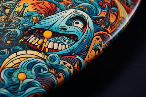 Premium Ai Image Abstract Circuit Board Closeup Generative Ai