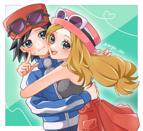 Serena And Calem Pokemon And 1 More Drawn By Raintonight862