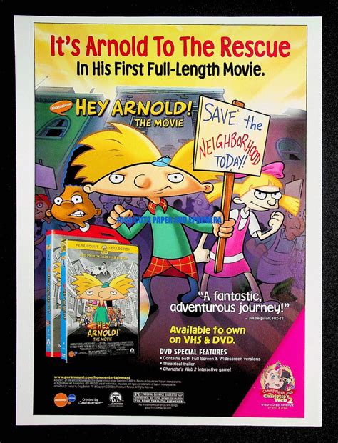 Hey Arnold The Movie Poster