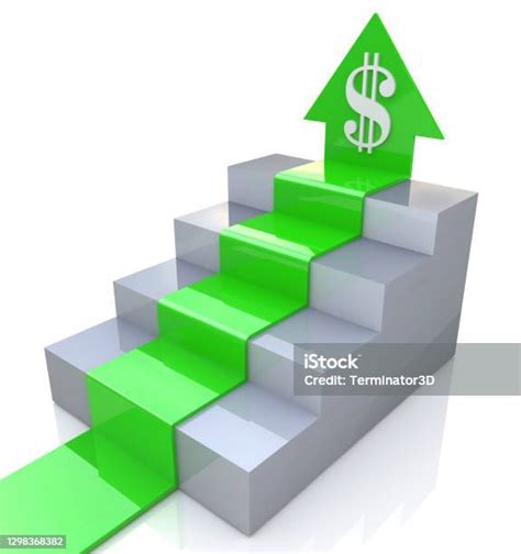 비즈니스 와 경제와 관련된 정보의 디자인에 위층 달러 화살표 3d 일러스트레이션 가격에 대한 스톡 사진 및 기타 이미지 가격 개념 개념과 주제 Istock