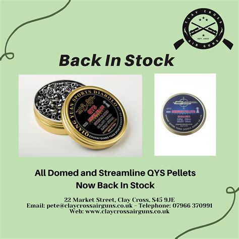 All Qys Pellets Back In Stock