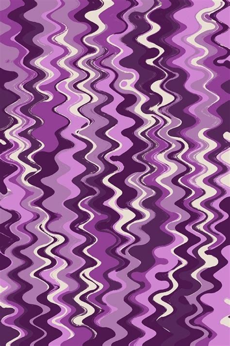 Somerset House Images Purple Wavey Pattern