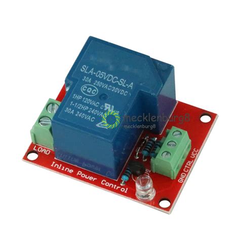DC 5V 30A High Power 1 Channel Relay Module With Optocoupler Trigger Level For Arduino MEGA AVR