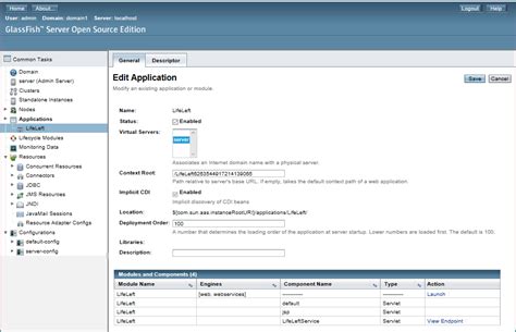 Java View Endpoint In Glassfish Is Not Visible When Webservices