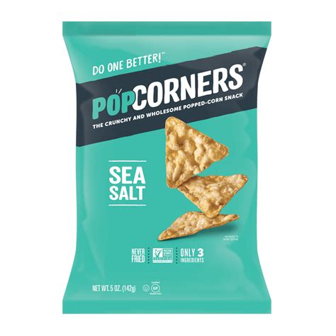 Popcorners Sea Salt Popcorn Chips 5 Ounce 12 Per Case