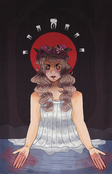 Sharp Objects Amma Crellin Persephone Poster 70s Painting By Victoria Finley Pixels