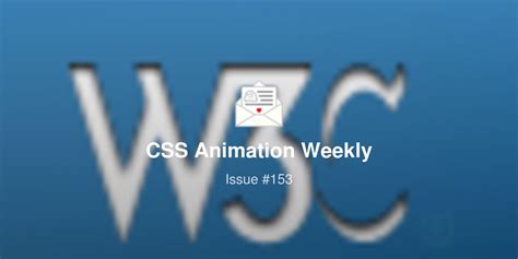 Css Animation Weekly 153