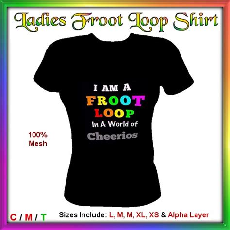 Second Life Marketplace Ladies Fruit Loop Shirt