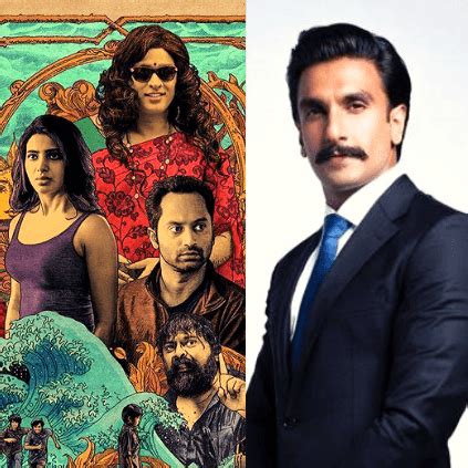 Super Deluxe Actress Gayathrie Posts On Meeting Ranveer Singh