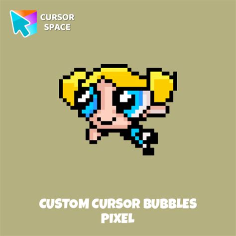 custom cursor custom cursor bubbles pixel cursor space