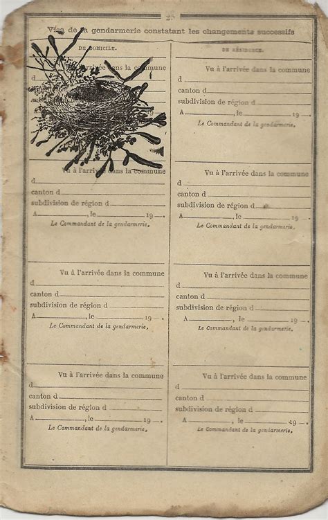 Army Notebook Page With Stamp Book And Paper Arts