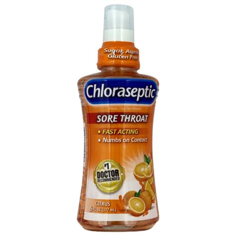 Chloraseptic Spray Citrus 177ml Isra Pharmacy