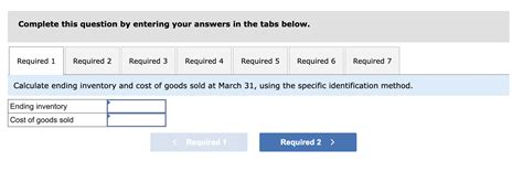 Solved Problem A Algo Calculate Ending Inventory Cost Chegg Com