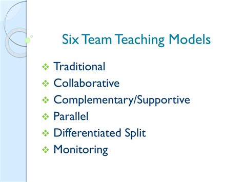 Ppt Team Teaching Powerpoint Presentation Free Download Id2736743