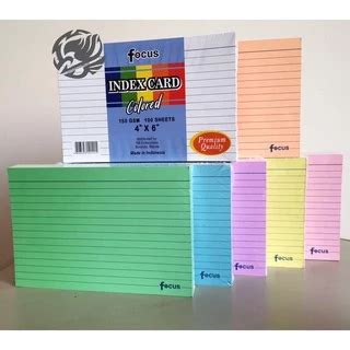Shop Index Card X For Sale On Shopee Philippines
