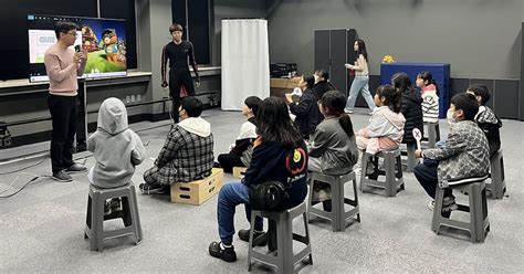 진짜 같은 가상현실 기술 신기해요”