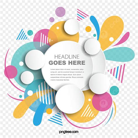 Abstract Geometric Cubism Color Line Border Abstract Geometric