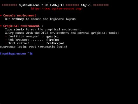 基于 Arch 的系统救援 Linux 发行版 Systemrescue 1000 发布 Linuxstory