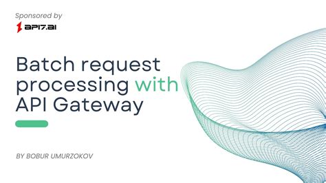 batch request processing with api gateway r softwarearchitecture