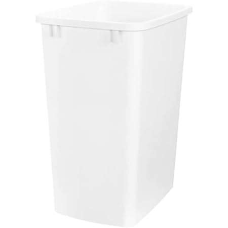 Amazon Com Rev A Shelf Replacement Waste Bin White 30 Quart Home Kitchen