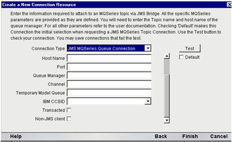 Getting Started With The JMS Component Editor