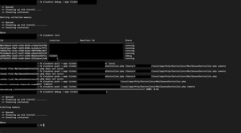 Problem Debuging Cloudron Forum