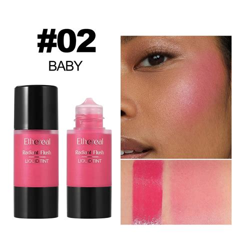 Byikun Liquid Blush Lively Color Payoff Rouge Drops Even Application
