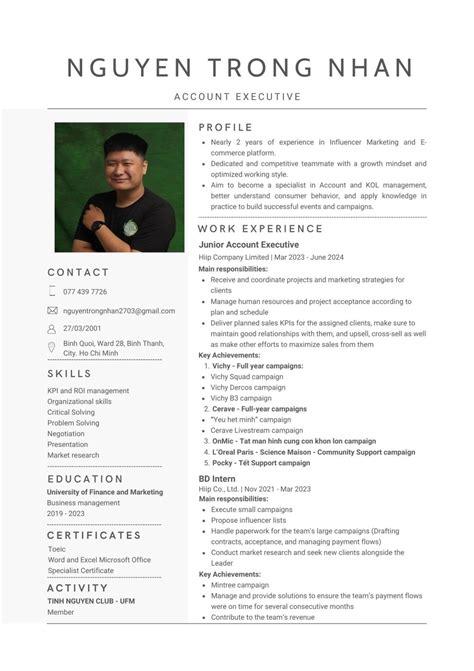 Nhan Nguyen Trong On Linkedin Dear Recruiter My Name Is Nguyen Trong