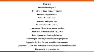 Bioanalysis Significance Oct Ppt