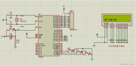 基于51单片机的定时器时钟设计 Proteus仿真 Protues的51单片机怎么1t时钟周期 Csdn博客