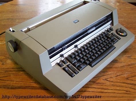 197x Ibm Selectric Composer On The Typewriter Database