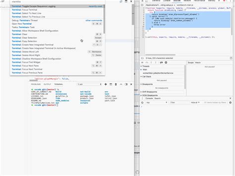 Allow Terminal Escape Sequence Logging · Issue 54949 · Microsoft Vscode · Github