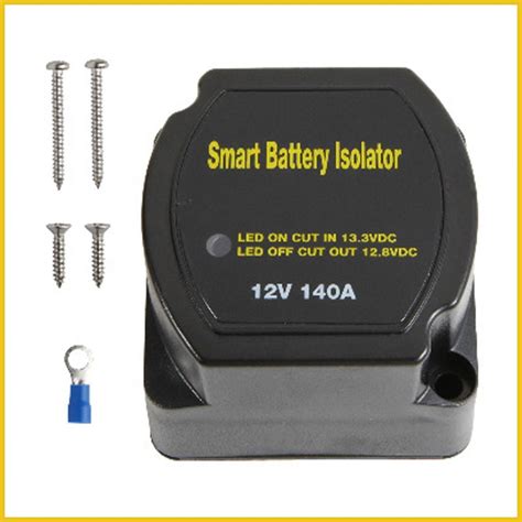 Battery Isolator 12v Battery Relay Isolator Controller Car Battery