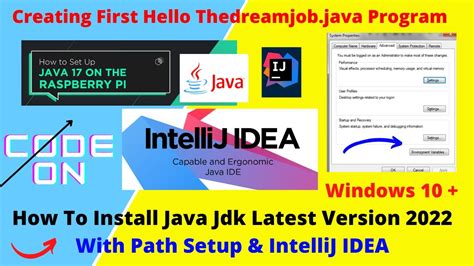 How To Install Java Jdk And Intellij Idea On Windows 10 2022 Update Step By Step Jdk