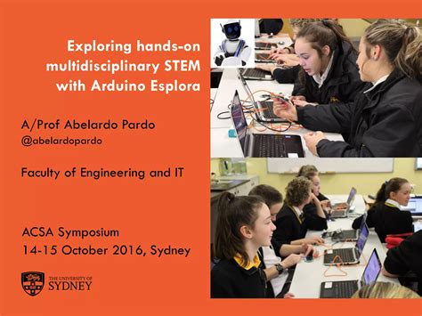 Exploring Hands On Multidisciplinary Stem With Arduino Esplora Ppt